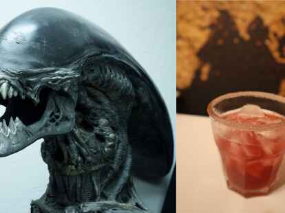 Halloween-Cocktails bei Chat GPT: Alien – „Xenomorph Sour“