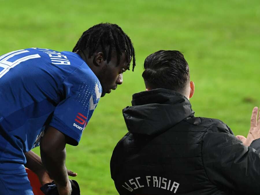 Heimspiel des WSC Frisia gegen Turabdin