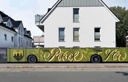 Theodor-Pekol-Graffiti von Sbeck in Oldenburg: Hausgemeinschaft ...