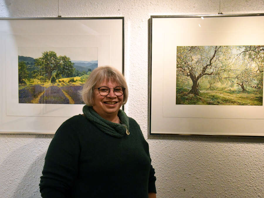 Galerie Wildeshausen: Ausstellung mit Farbradierungen von Günther Hermann