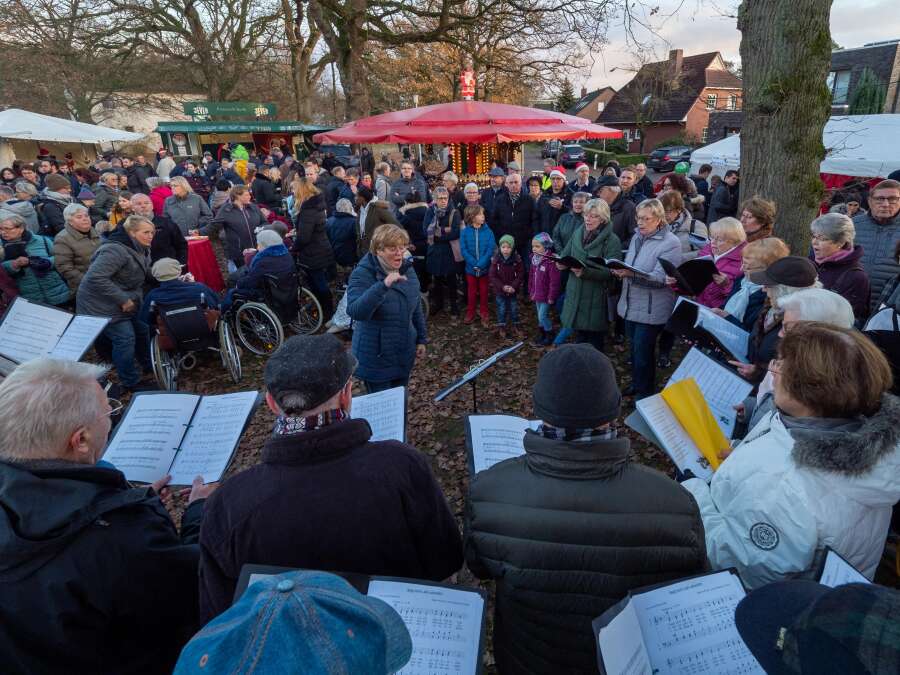 Oldenburger Siedlung stellt eigenen Weihnachtsmarkt auf die Beine: Ganz ...
