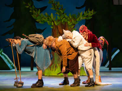 Die Bremer Stadtmusikanten begeistern kleine und große Zuschauer im ...