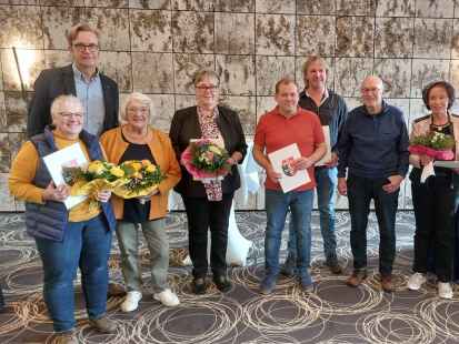 Ehrungen für existenzielle, ehrenamtliche Tätigkeit beim TuS Sandhorst