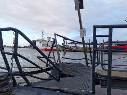 Hafen Harlesiel: Unfall mit Fähre „MS Harlingerland“