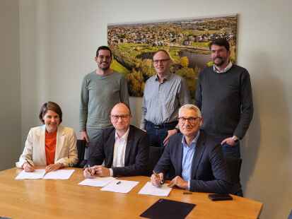Vertragsunterzeichnung für „Beidseits der Lethe“: Dorfentwicklung in ...