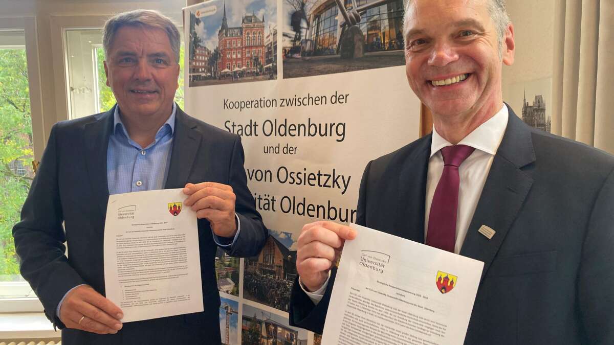 Uni Oldenburg und Stadt haben neue Kooperationsvereinbarung