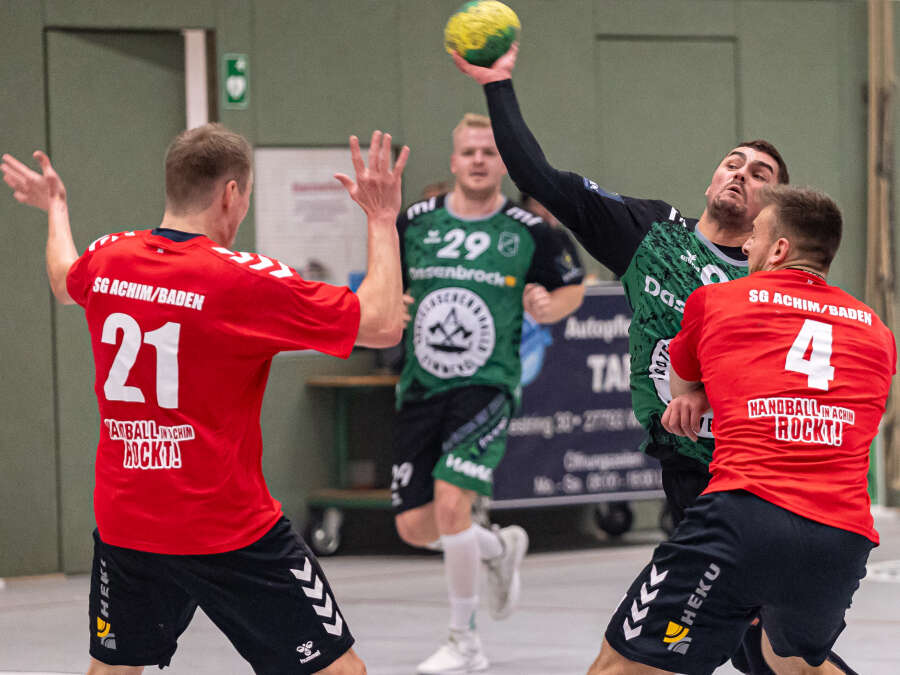 Handball-Verbandsliga: Neerstedt dreht Spiel gegen Achim/Baden II