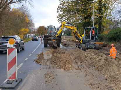 Fuß- und Radweg in Ahlhorn wird erneuert: Ampel regelt den Verkehr
