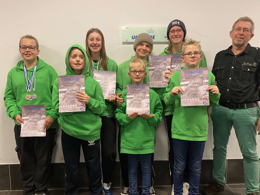 Schwimmen: Sportler des SC Dunum holen Goldmedaillen