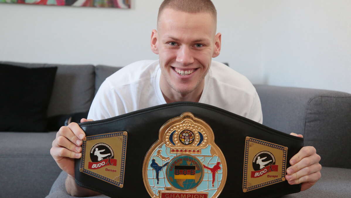 Kickboxer Philipp Hartnack gewinnt Meistertitel
