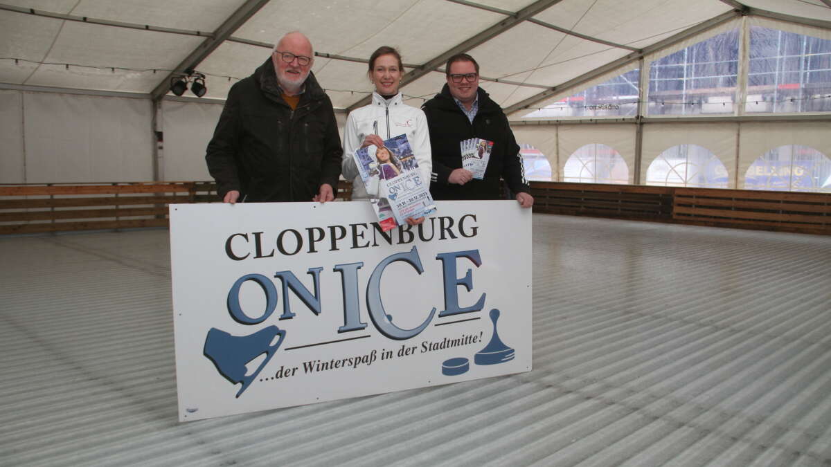 Das bieten „Cloppenburg on Ice“ und der Weihnachtsmarkt ...