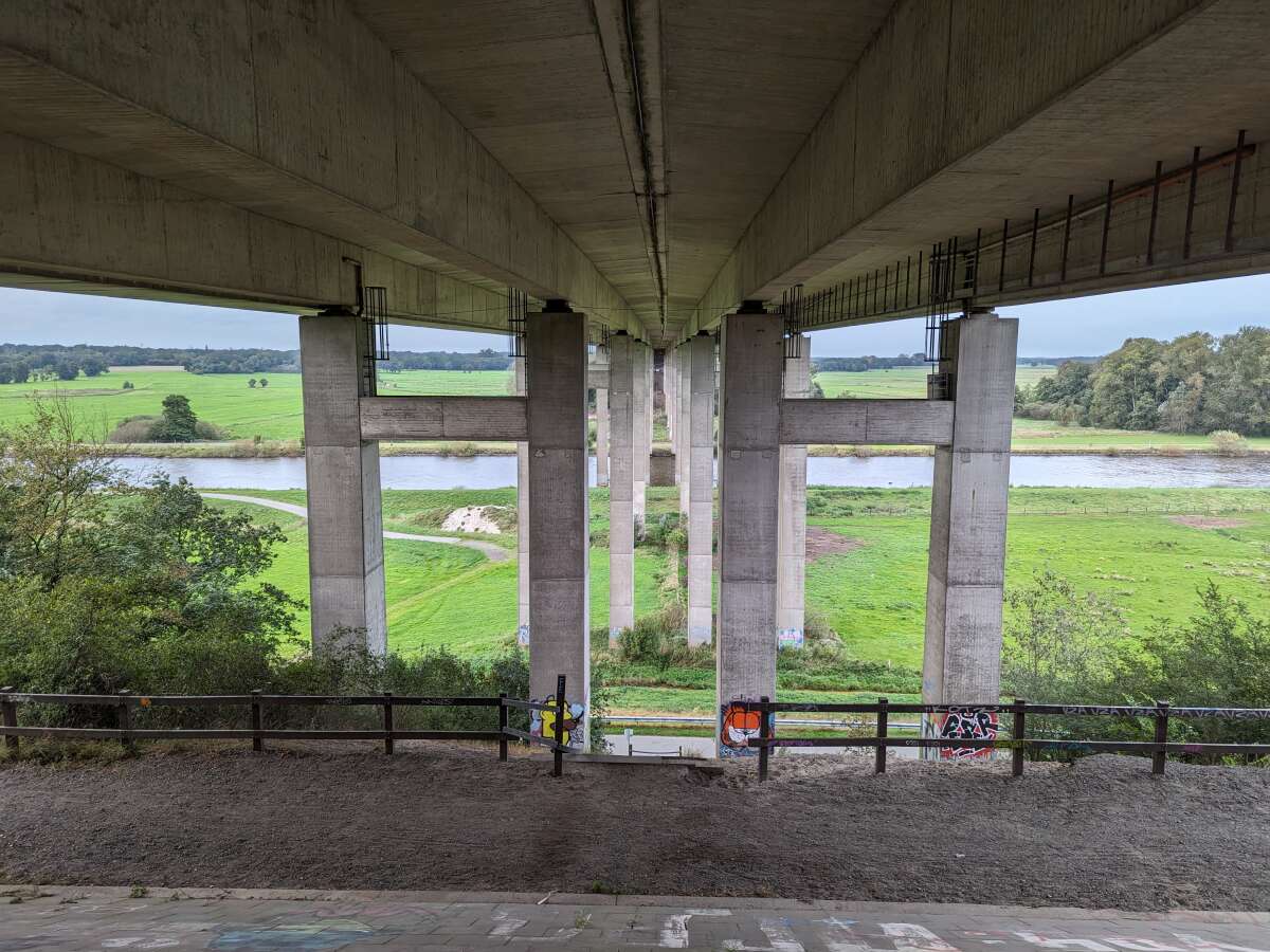 Oldenburg: Straße Klostermark unter der Huntebrücke sechs Jahre lang ...