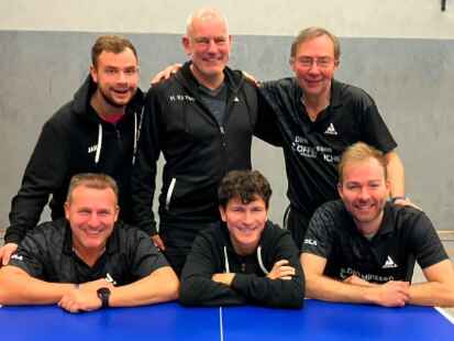 Tischtennis-Bezirksliga: SG Westerstede/Ekern bleibt in 2023 ungeschlagen
