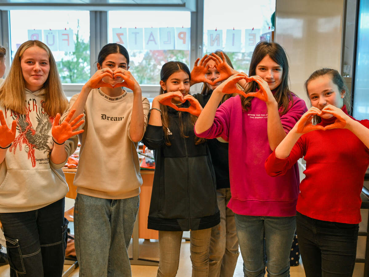 OBS Bockhorn: Projekttag anlässlich „Orange Day“ für Schüler und Lehrer