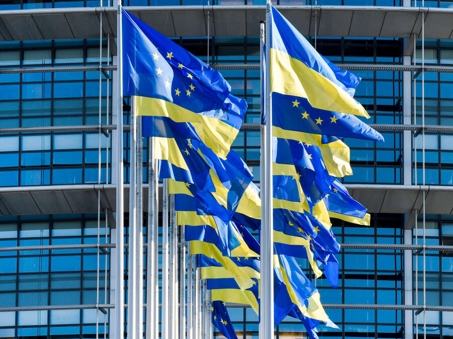 Krieg in der Ukraine: Diskussionen um Beitritt der Ukraine in die EU