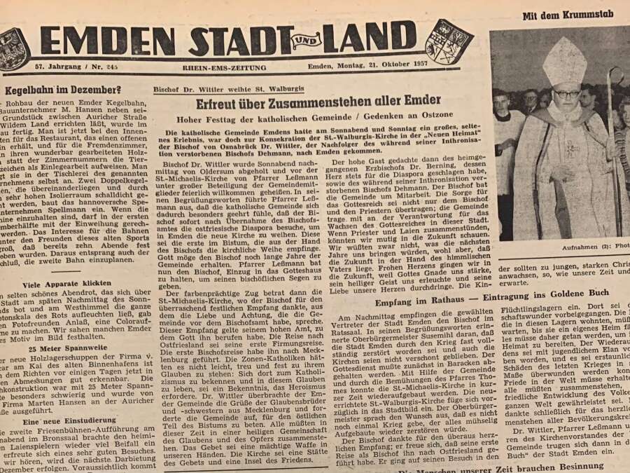 Serie „Damals in Emden“: Zeuge aus der Wiederaufbau-Zeit