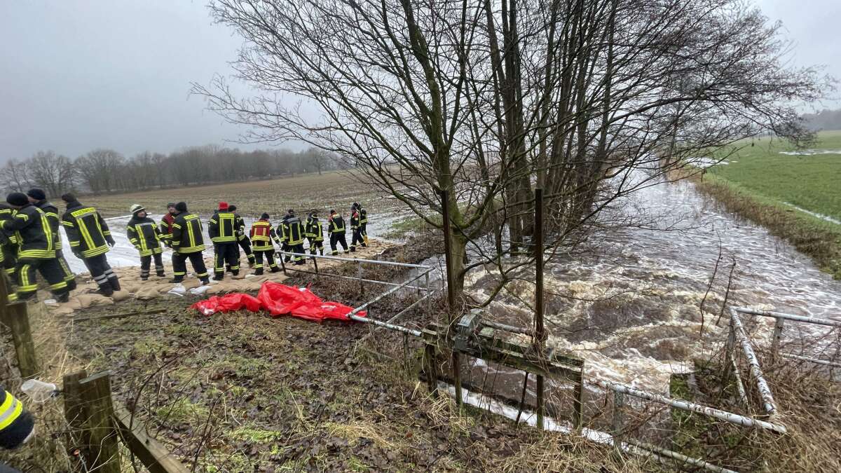 Hochwasser In Sandkrug