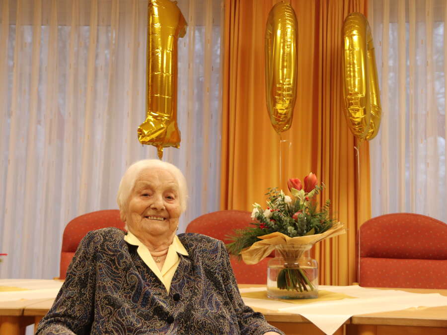 Geburtstag in Altenoythe: Frieda Wieting ist auch mit 100 Jahren noch ...