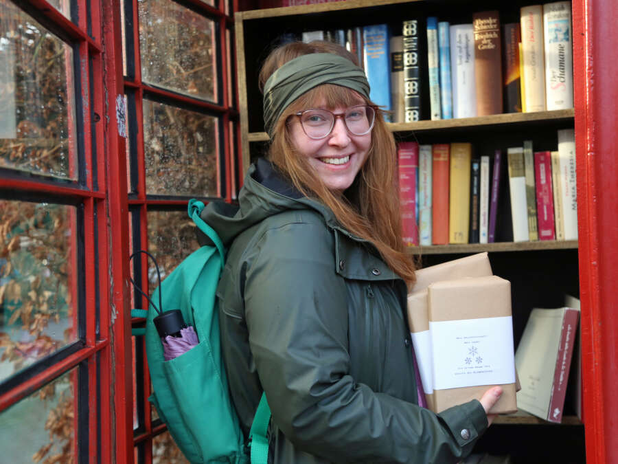 Bücherschrank in Wilhelmshaven: Julia Libor hat eine ganz besondere ...