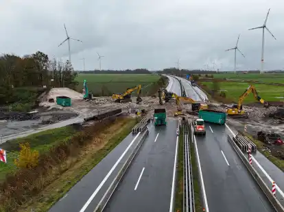 A31 zwischen Emden und Riepe: Ab Freitag ist die Autobahn gesperrt