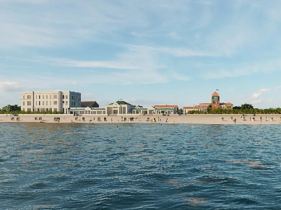 Am Norderneyer Weststrand soll bald der Malerturm von Poppe Folkerts ...