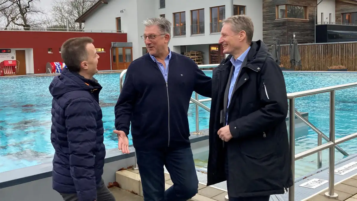 Saunahuus und Bäder Ganderkesee: Neuer Geschäftsführer Oliver Wilms nimmt Arbeit auf