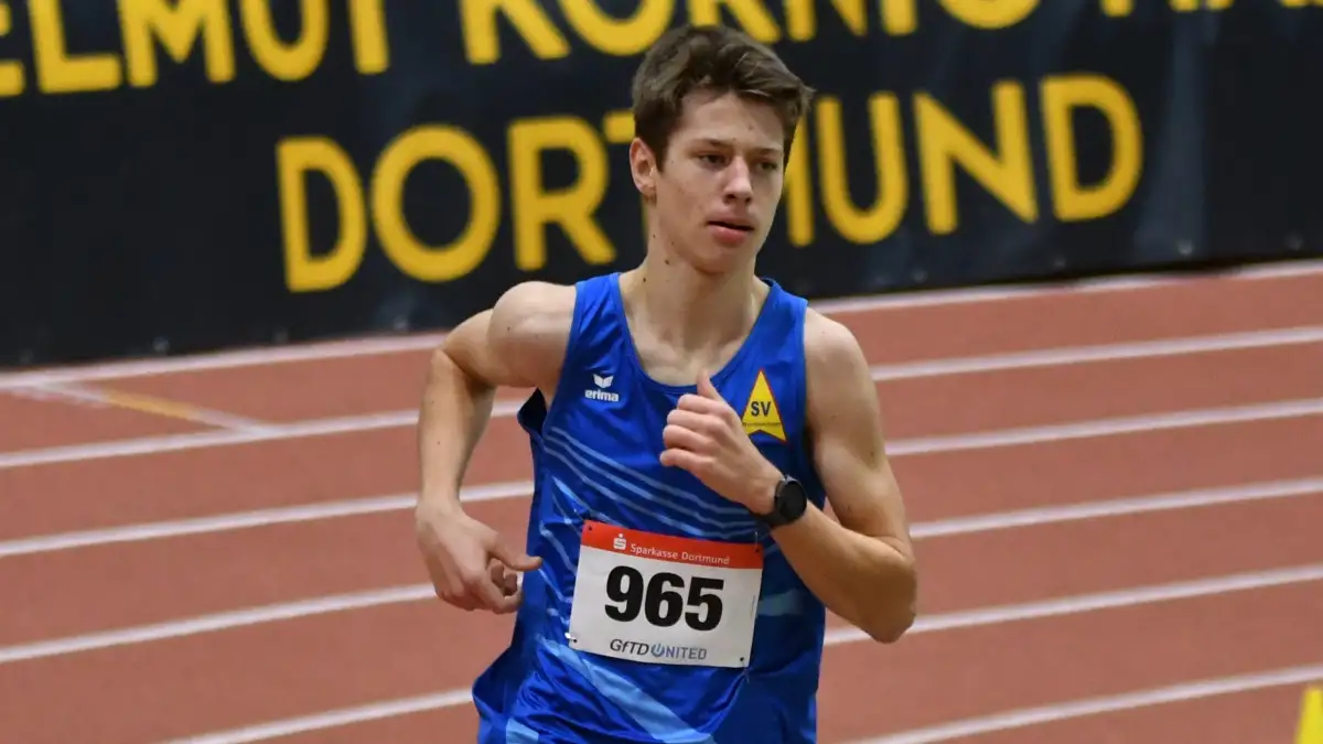 Leichtathletik: Daniel Friedrich belegt Platz fünf bei Landesmeisterschaft