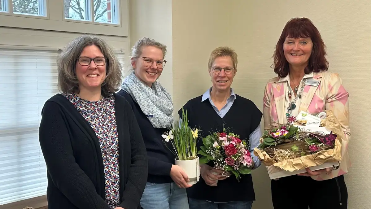 Rathaus Neerstedt: Anke Wilkens nach fast 46 Jahren verabschiedet