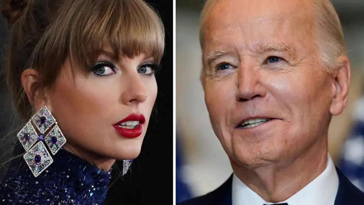 Taylor Swift als Unterstützung für Joe Biden für US-Wahl