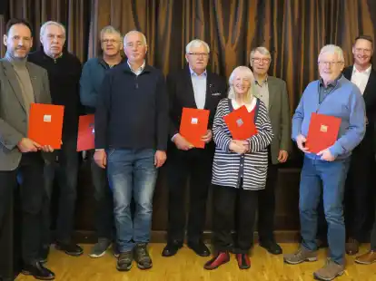 SPD-Ortsverein Friedeburg: Fünf Ehrungen langjähriger Mitglieder