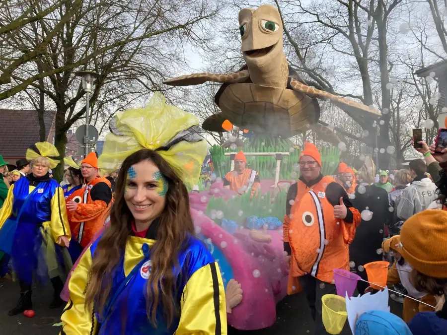 Fasching um den Ring in Ganderkesee: Das sind die Highlights des Umzugs