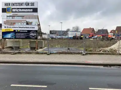 Edeka-Markt in Jever bekommt neues Gesicht – Bauarbeiten haben begonnen