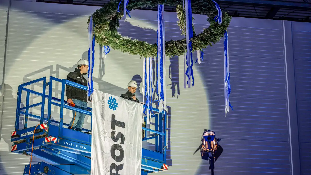 Nordfrost GmbH Schortens: Richtfest für neues Kühlhaus in Wesel