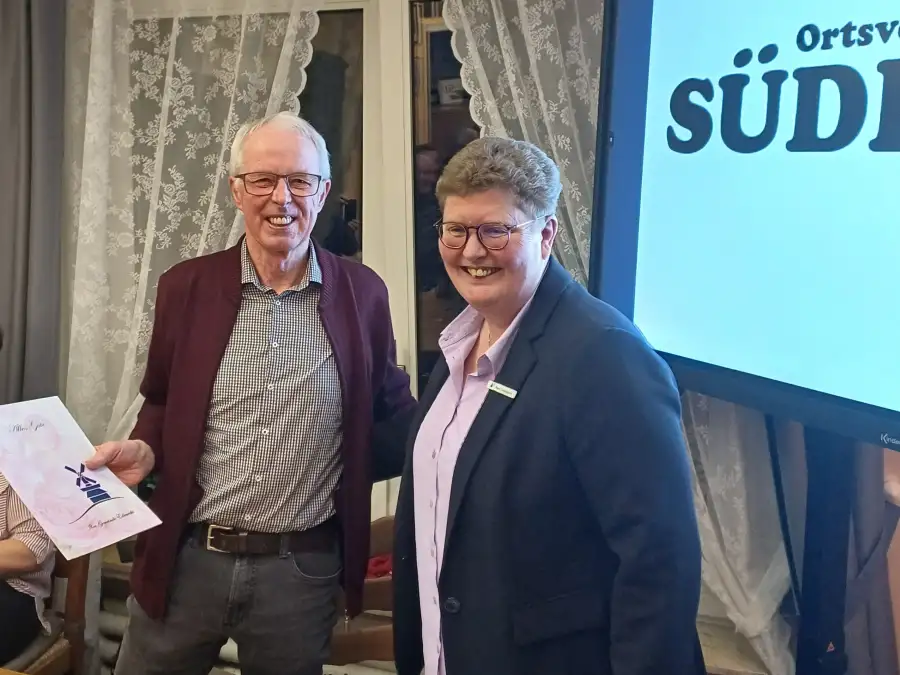 Ortsverein Süddorf ernennt Ehrenmitglied. Herbert Runge war fast 40 ...