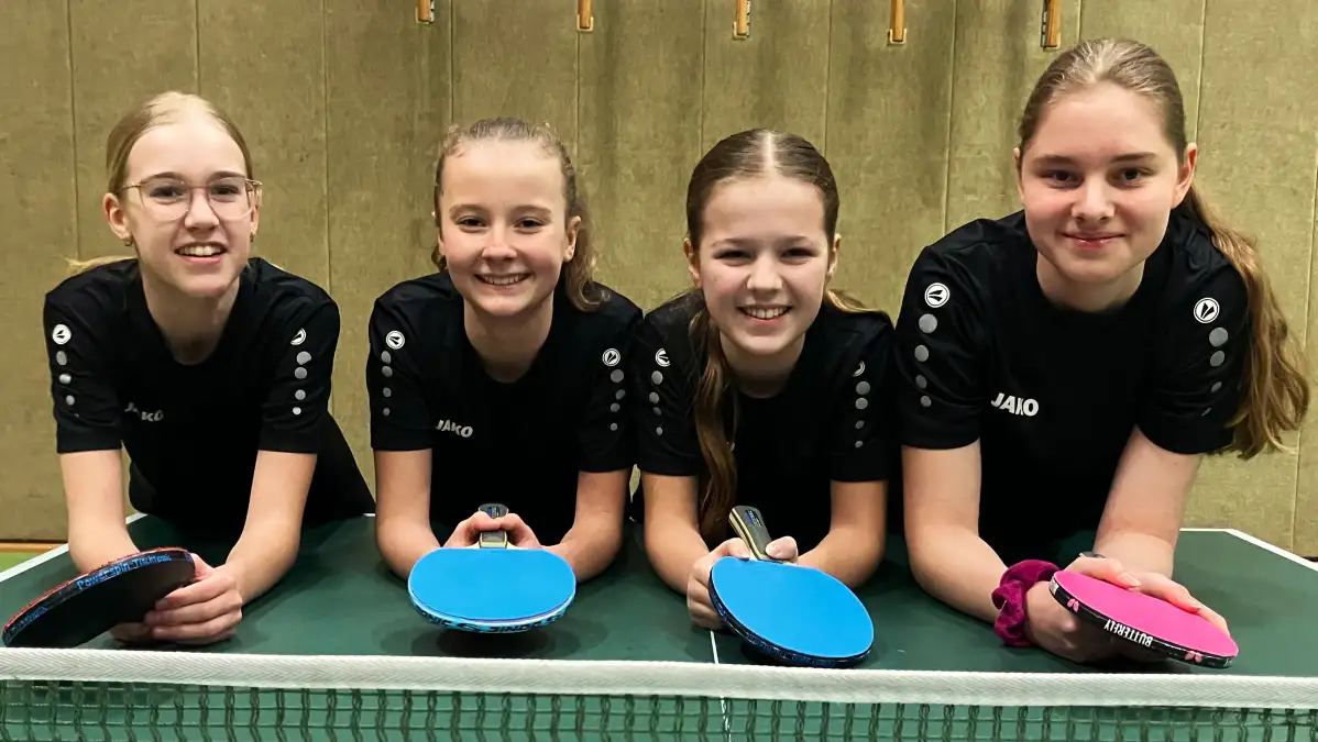 Tischtennis-Kreisliga: Mädchen der SG Westerstede/Ekern verteidigen Titel