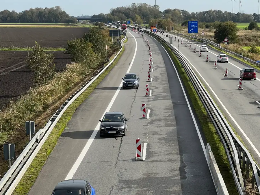 A31 Sperrung zwischen Emden und Riepe: Autobahn bekommt eine neue Fahrbahn