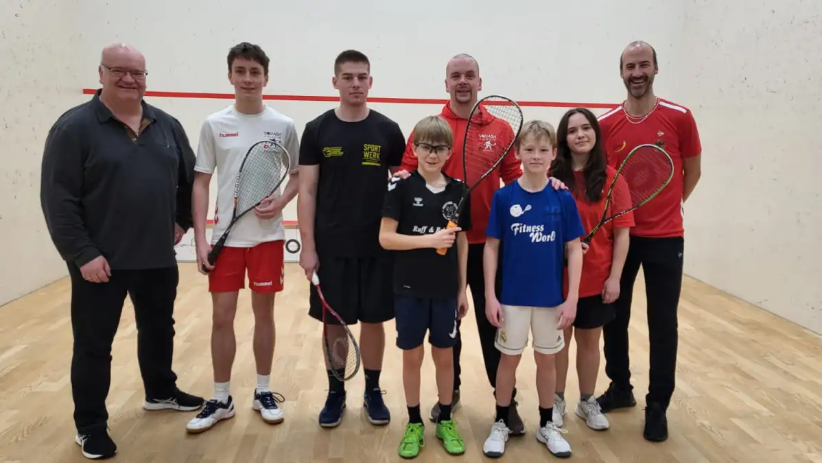 Squash in Friesland: Boast-Busters Jeverland glänzen bei Ranglistenturnier