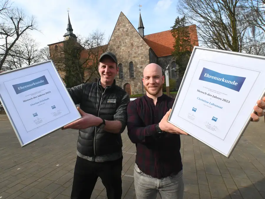 Christine Labansat und Florian Driebolt sind Vareler Menschen des ...