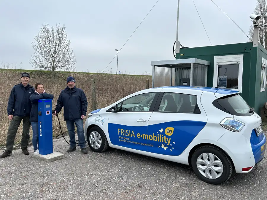 Frisia Luftverkehr und Inselparker: Neue Ladepunkte für E-Autos am ...