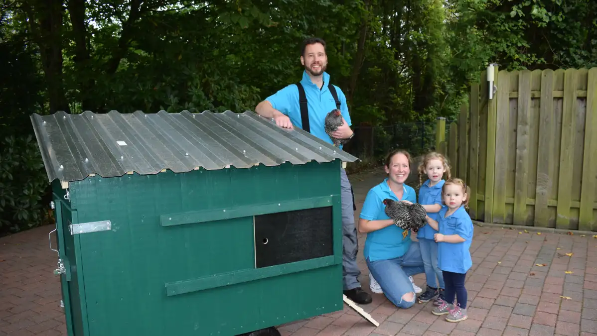 Interview mit Jan Christian Laumen zur Hühnerhaltung: Zutrauliche ...