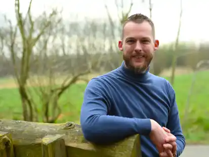 Mathias Harms mit Boßeln aus Neustadtgödens aufgestiegen