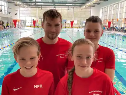 TuS Büppel und Heidmühler FC glänzen bei Bezirksmeisterschaften und Osterschwimmfest