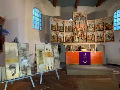 Wenn Kunst und Kirche aufeinandertreffen: Ostergottesdienst in Oldorf ...