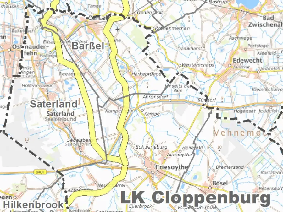 Windader West von Amprion: Neue Stromverteiltrassen gehen durch Barßel ...