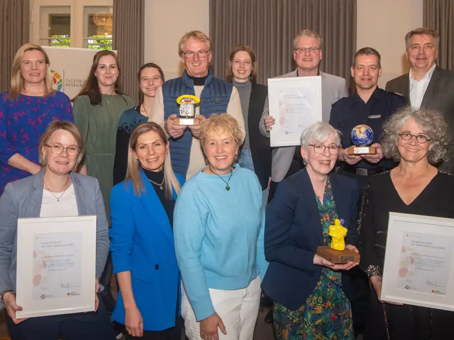 Oldenburger Integrationspreis verliehen: Je 2000 Euro für drei ...