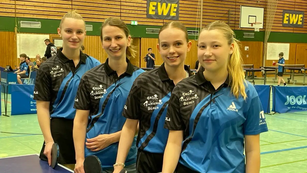 Tischtennis: Damen des MTV Jever steigen in die Landesliga auf
