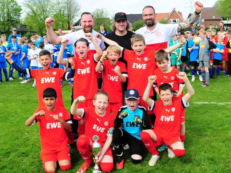 EWE Cup der E-Jugendfußballer: VfL Wildeshausen erreicht Endrunde