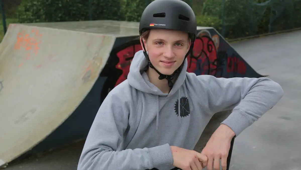 BMX-Fahrer Finn Lismann aus Wilhelmshaven