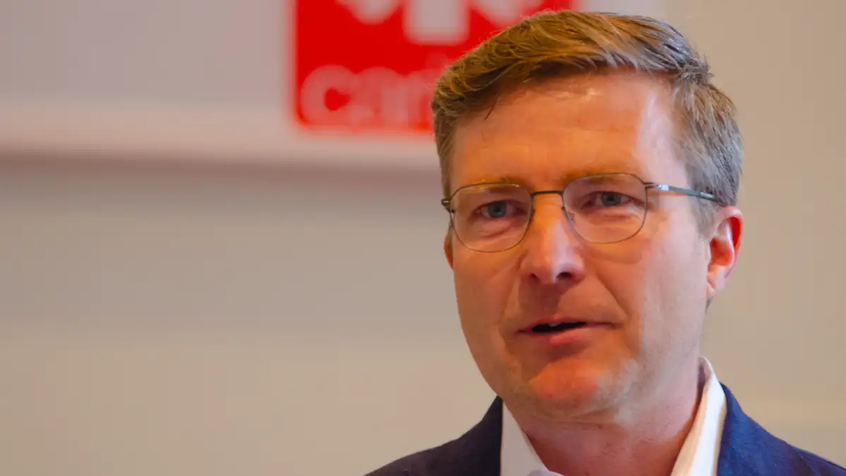 Stefan Leifert beim Abend der Caritas in Cloppenburg