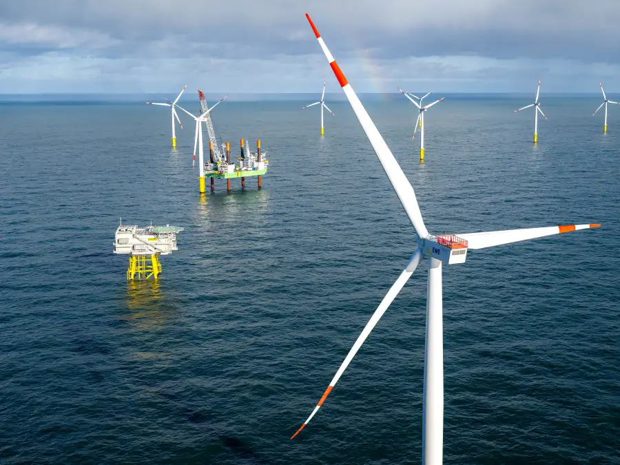 DolWin 4 und BorWin 4: Offshore-Windparks von Amprion in der Nordsee ...
